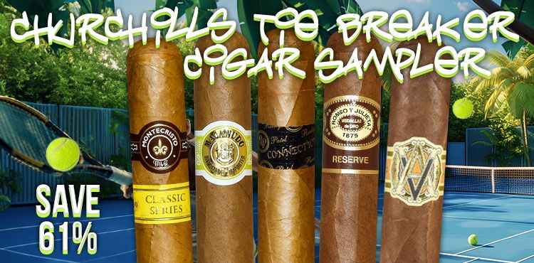 Churchills Tie Breaker Cigar Sampler - Mike's Cigars