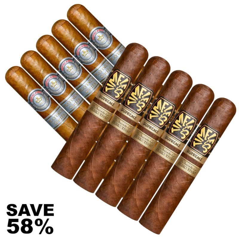 Double Stack Monte Platinum VS Timeless Supreme - Mike's Cigars