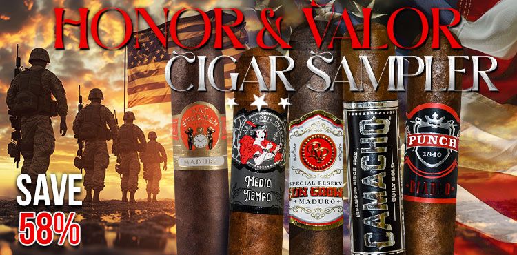 Honor & Valor Cigar Sampler - Mike's Cigars