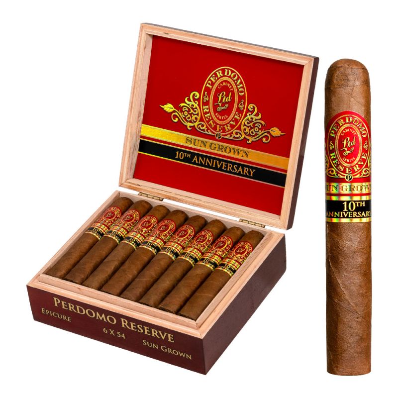 Perdomo 10th Anniversary Champagne Sungrown Robusto - Mike's Cigars