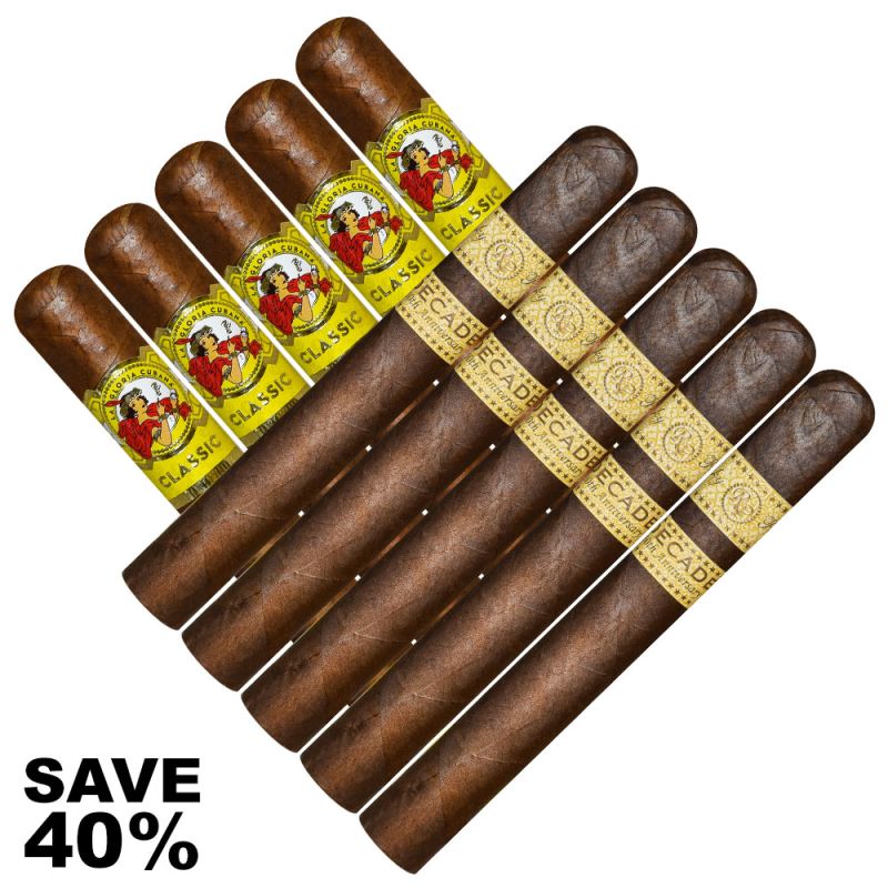 Double Stack La Gloria VS Rocky Patel Decade - Mike's Cigars