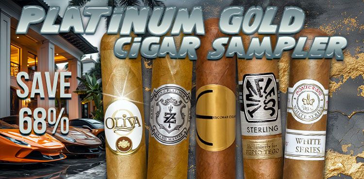 Platinum Gold Cigar Sampler - Mike's Cigars