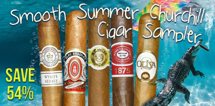 Smooth Summer Churchill Cigar Sampler - Mike's Cigars