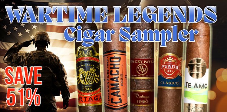 Wartime Legends Cigar Sampler - Mike's Cigars