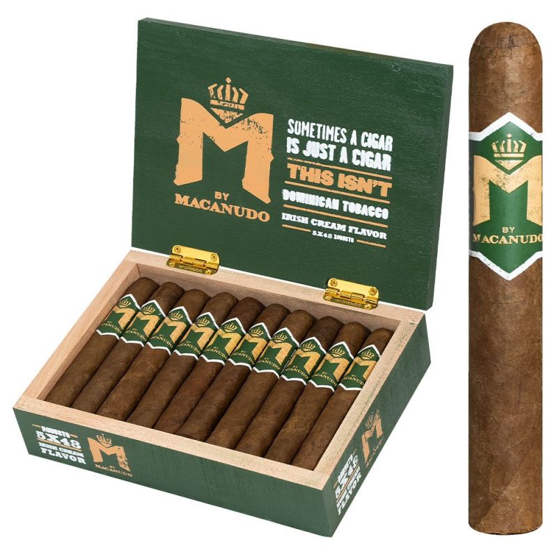 M Flavors by Macanudo Irish Cream Robusto Natural - Mike's Cigars