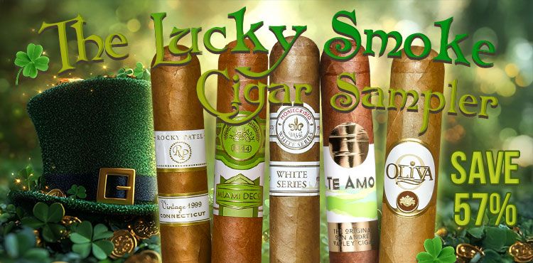 The Lucky Smoke Cigar Sampler - Mike's Cigars