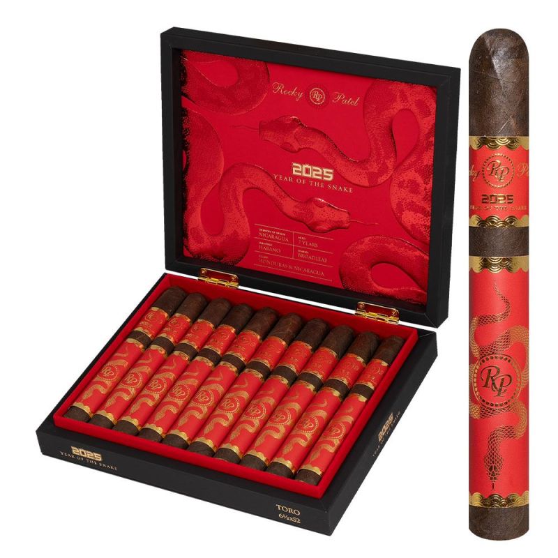 Rocky Patel Year of the Snake 2025 Toro Natural - Mike's Cigars