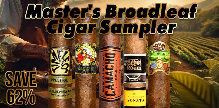 Master's Broadleaf Cigar Sampler - Mike's Cigars