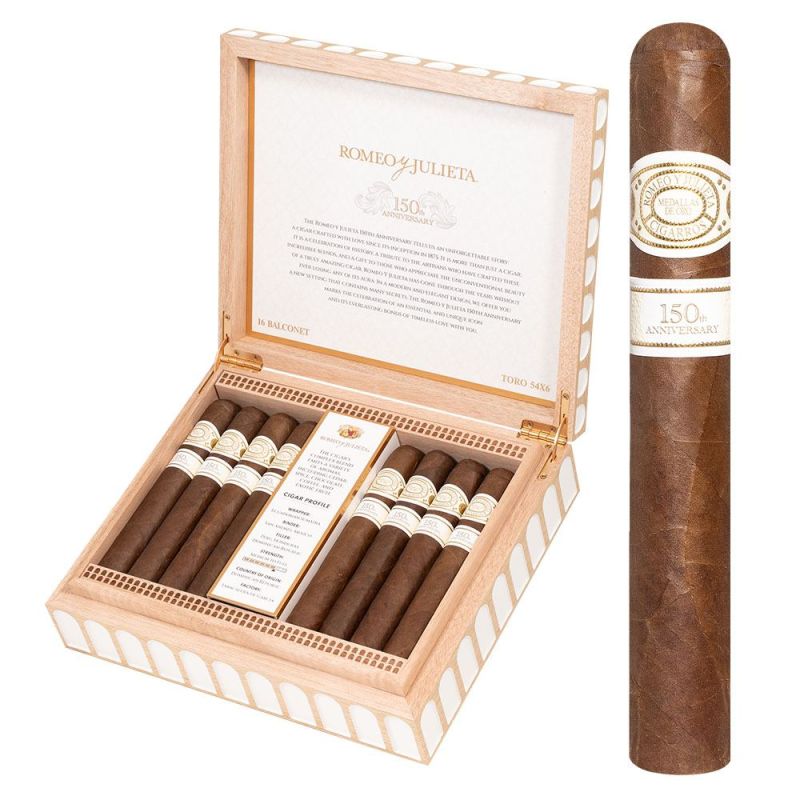 Romeo y Julieta 150th Anniversary Balconet - Toro Natural - Mike's Cigars
