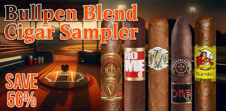 Bullpen Blend Cigar Sampler - Mike's Cigars