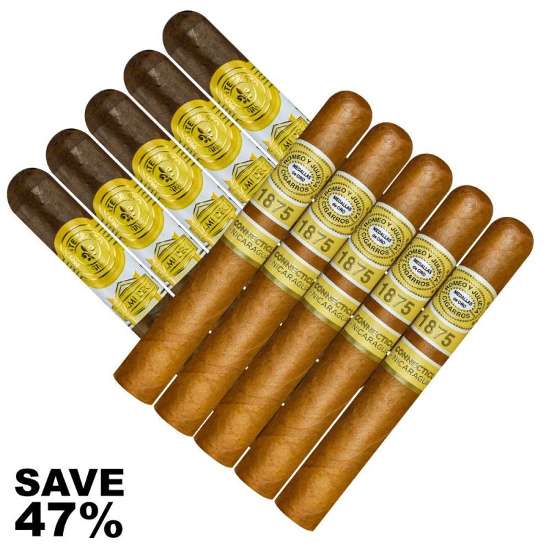 Double Stack Monte Miami Deco VS Romeo 1875 CT Nica - Mike's Cigars