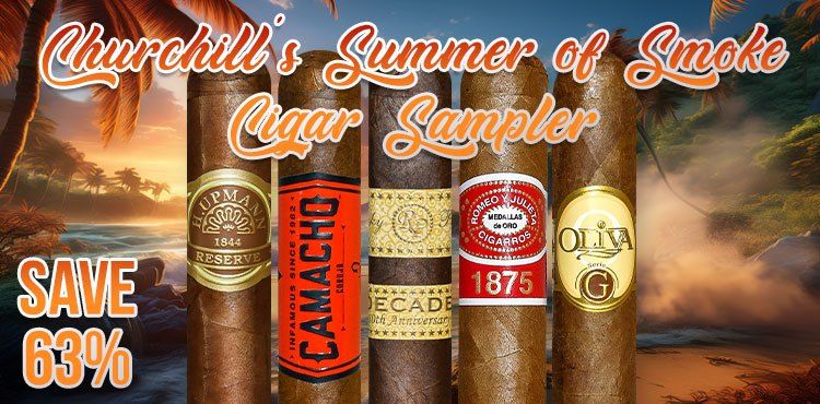 Churchill's Summer of Smoke Cigar Sampler - Mike's Cigars
