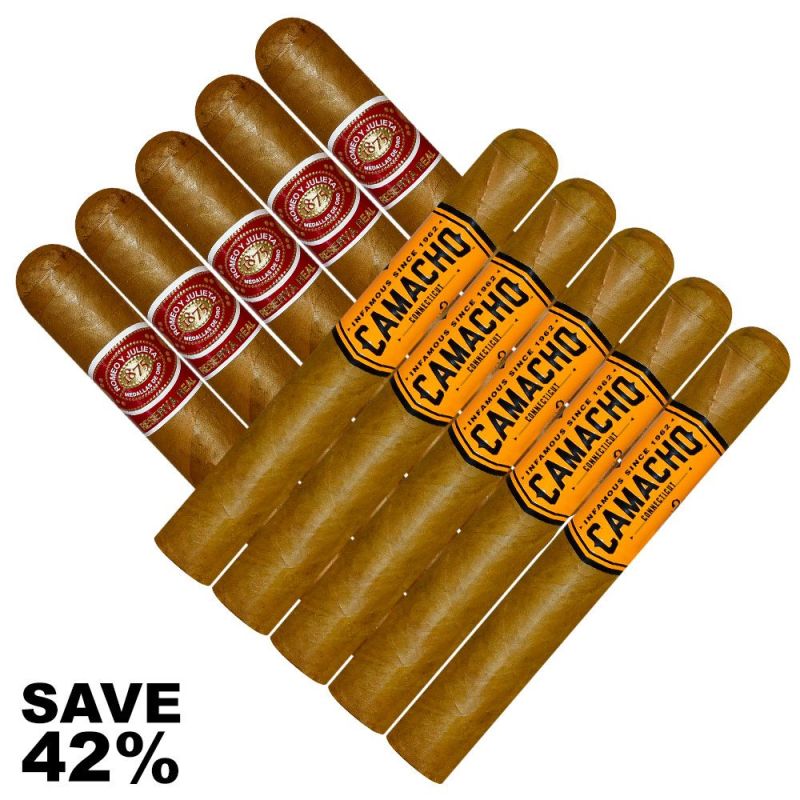 Double Stack Romeo Reserva Real VS Camacho CT - Mike's Cigars