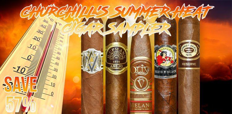 Churchill's Summer Heat Cigar Sampler - Mike's Cigars
