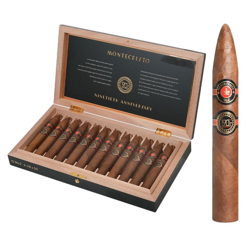 Montecristo 90th Anniversary No. 2 Natural - Mike's Cigars