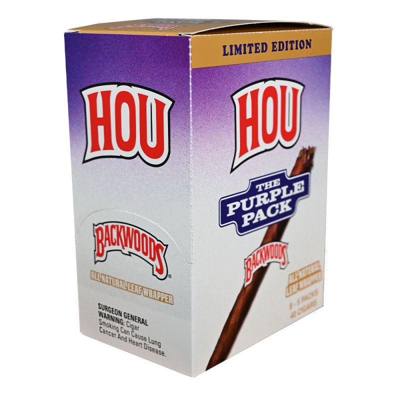 Backwoods City Pack The Purple Pack Houston - Mike's Cigars