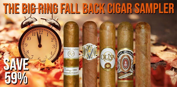 The Big Ring Fall Back Cigar Sampler - Mike's Cigars