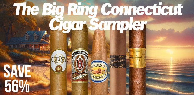 The Big Ring Connecticut Cigar Sampler - Mike's Cigars