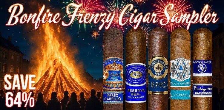 Bonfire Frenzy Cigar Sampler - Mike's Cigars