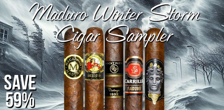 Maduro Winter Storm Cigar Sampler - Mike's Cigars