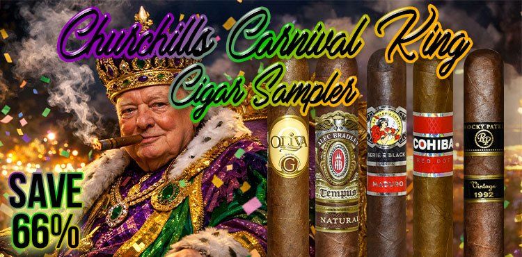 Churchills Carnival King Cigar Sampler - Mike's Cigars