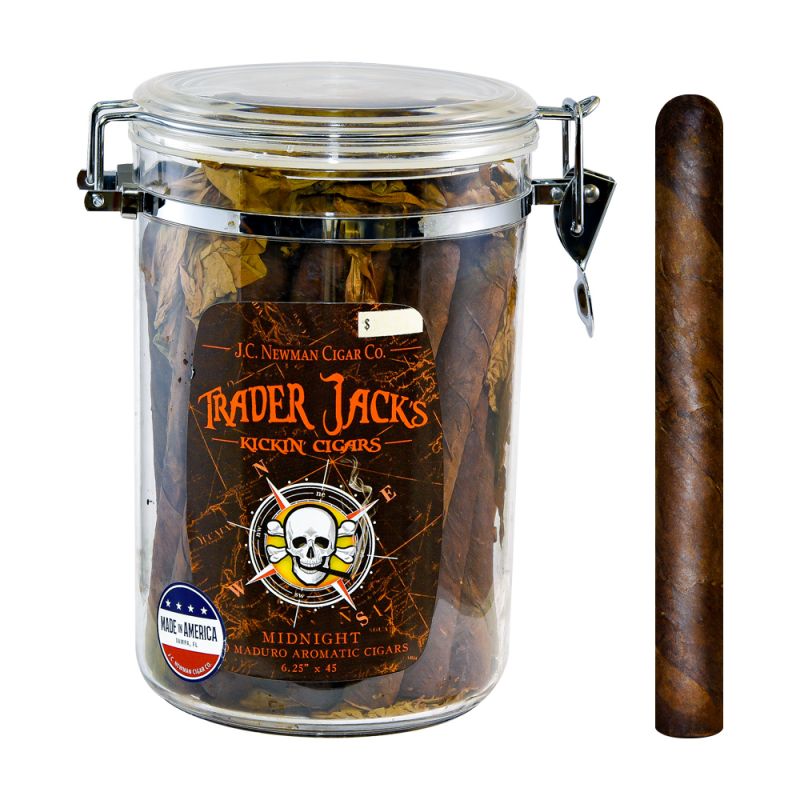 Trader Jacks Kickin' Cigars Midnight Jar Maduro - Mike'