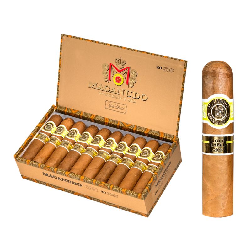 Macanudo Gold Label Golden Nugget Natural - Mike's Ciga